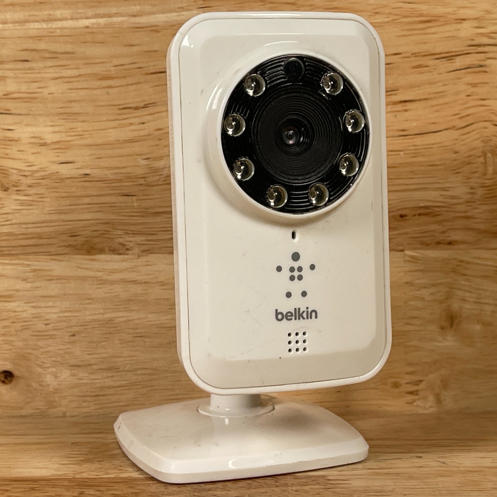 Belkin NetCam F7D7601V1 White Infrared Night Vision Wi-Fi Home Security ...