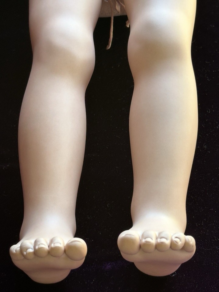 Lifelike Collectible 26” Porcelain Sam Boy Doll by Annette Himstedt LE ...