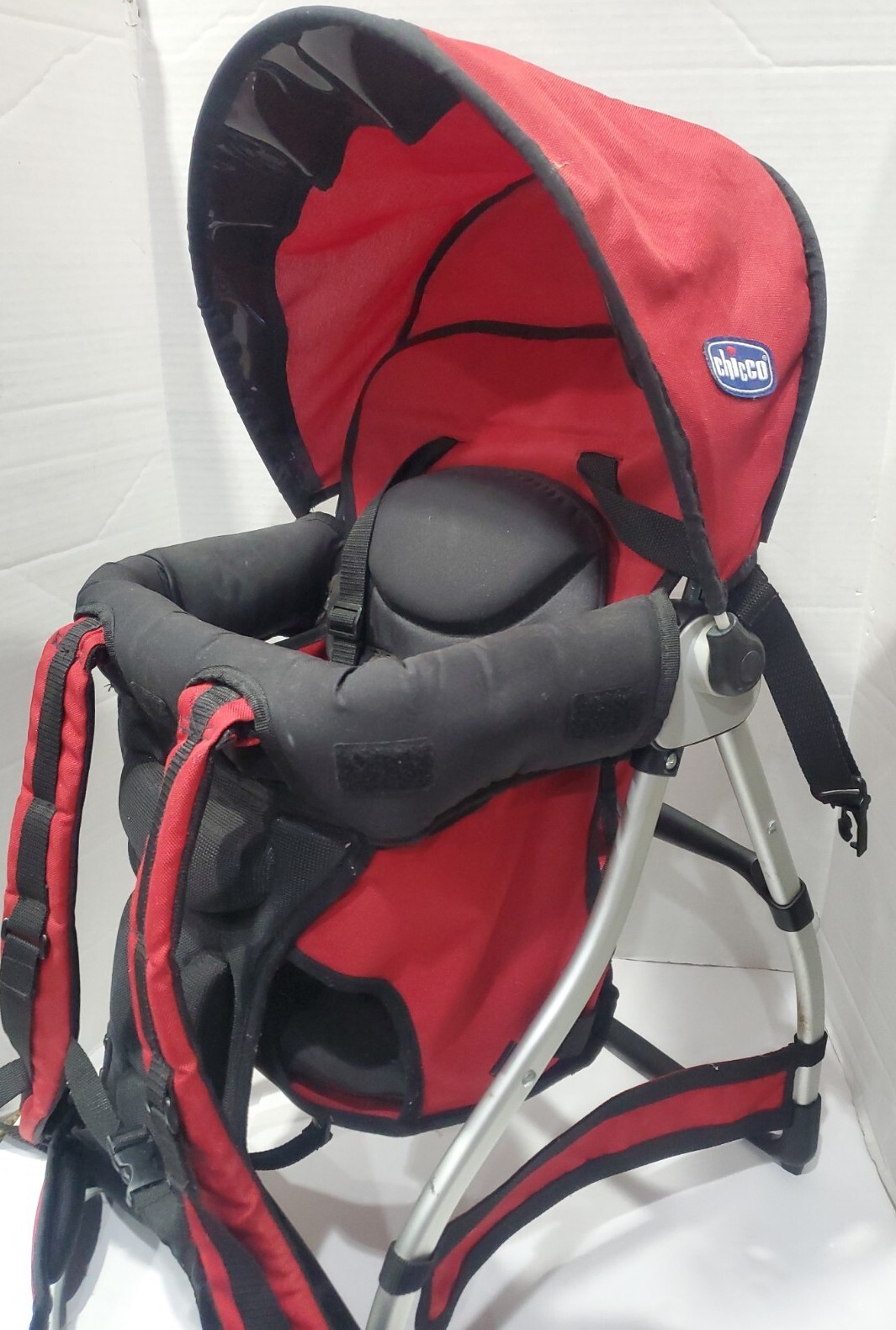 Chicco Smart Support Backpack Carrier Child Baby Toddler Chair Red ...