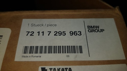 New Genuine BMW E70 X5 E71 X6 Left Seat Belt Buckle with Tensioner ...