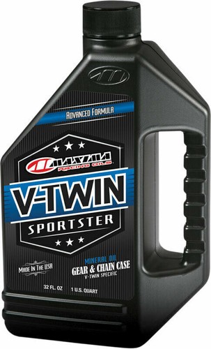 Maxima Racing V-Twin Sportster Transmission & Primary Chain Case Fluid ...