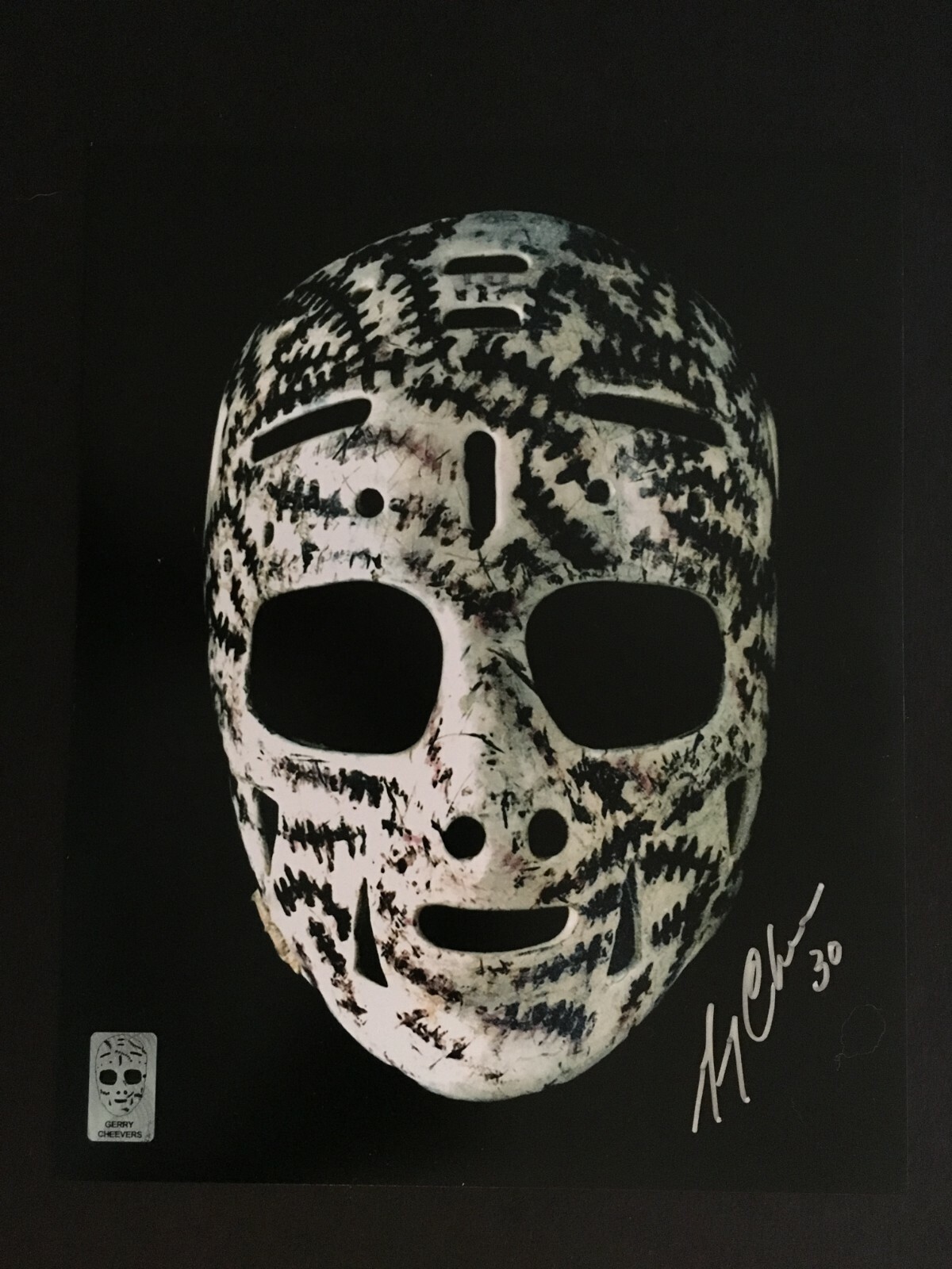 GERRY CHEEVERS AUTOGRAPHED "THE MASK" 8 X 10 PHOTO WITH HOLOGRAM | eBay