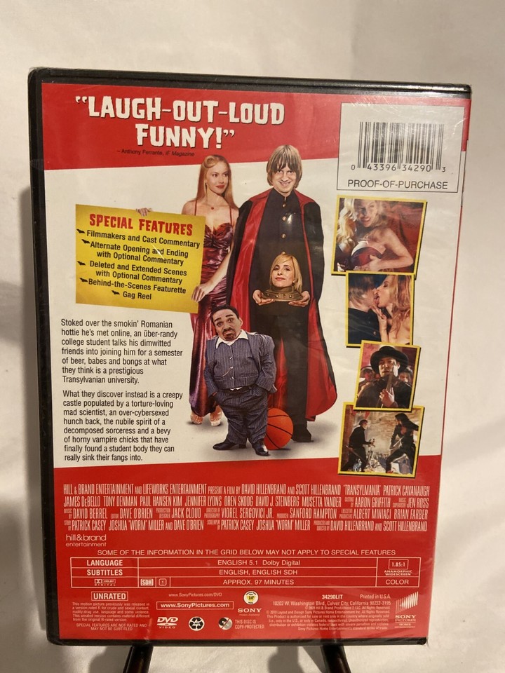 Transylmania - DVD - Unrated Version Patrick Cavanaugh and James ...