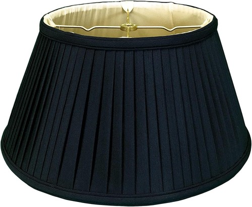 Royal Designs 6-Way / Side Pleat Basic Lamp Shade, 11.5 x 17 x 9.5 ...