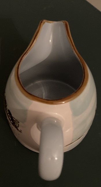 SPECTRUM DESIGNZ / INHOMESTYLEZ SUGAR BOWL CREAMER SET NAUTICAL OCEAN ...