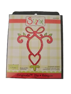 Sizzix Originals Die Dena Design Ornament with Heart 655533 Retired ...