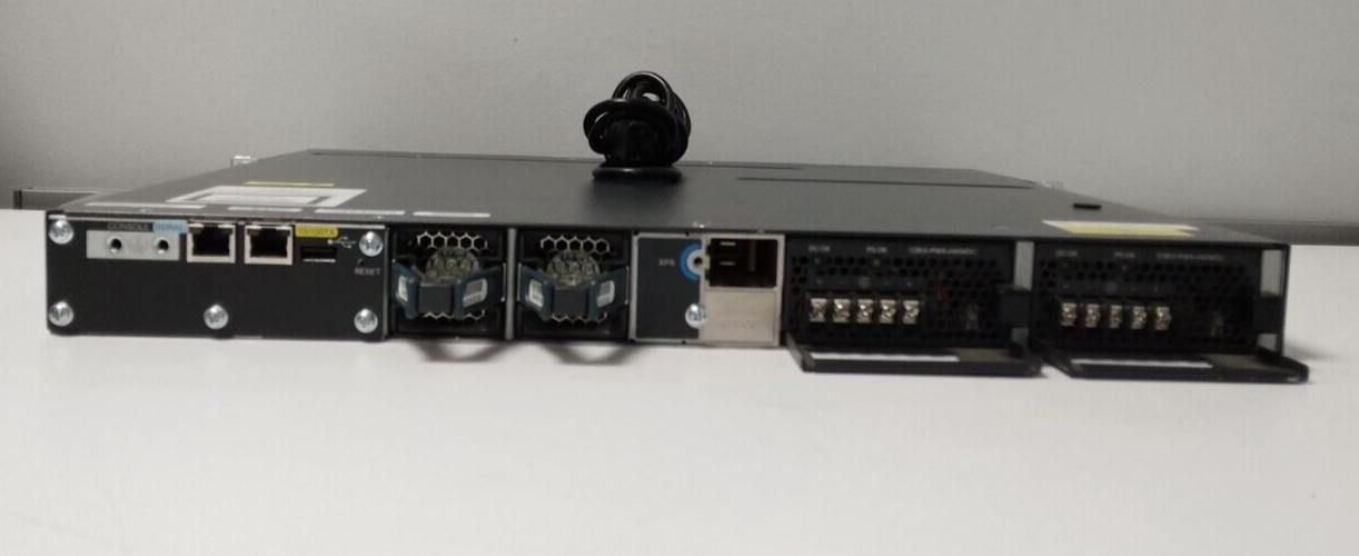 Anatel Cisco TNY-WS3750X-3560X 24-Port Gigabit Network Switch C3KX-NM ...