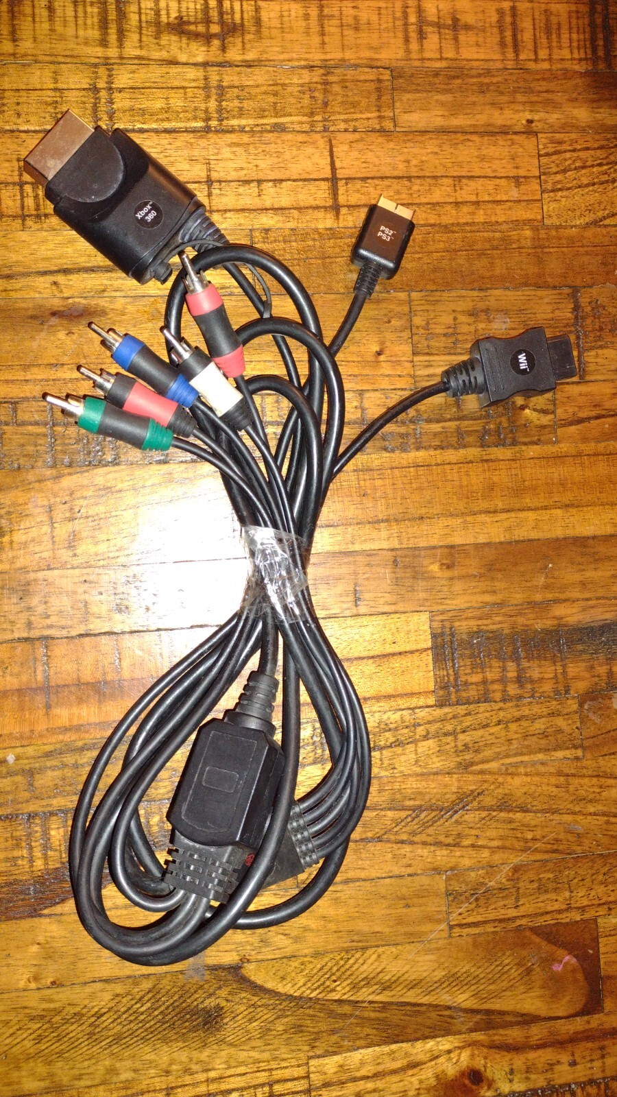 GIGAWARE UNIVERSAL GAMING COMPONENT CABLE SWITCH - WII, PS2/PS3, XBOX ...