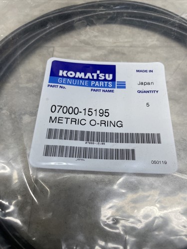 OEM 07000-15195 - Seal O-ring 700005195 for Komatsu for sale online | eBay