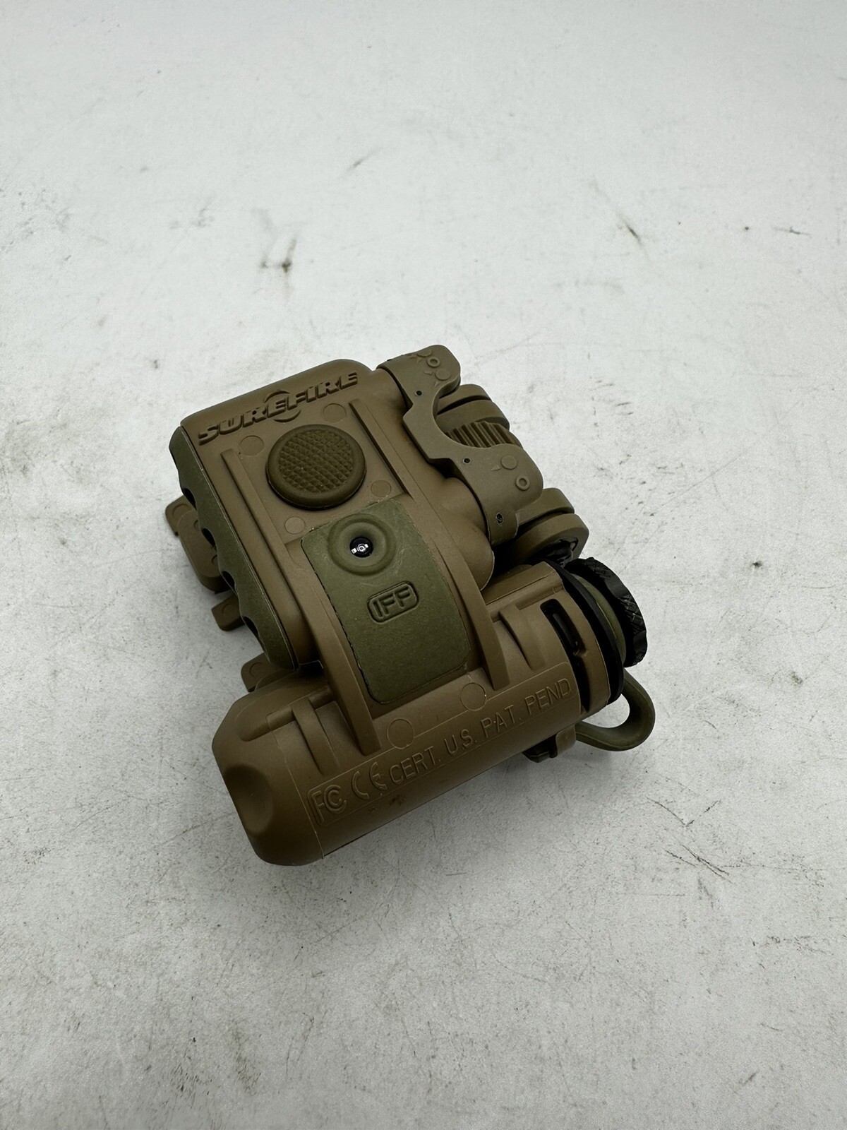 Surefire HL1-A-TN White/Blue Helmet Light Tan IR IFF Z71 Molle Vest ...