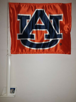 Auburn Tigers Orange Car Flag ( set of two ) | eBay