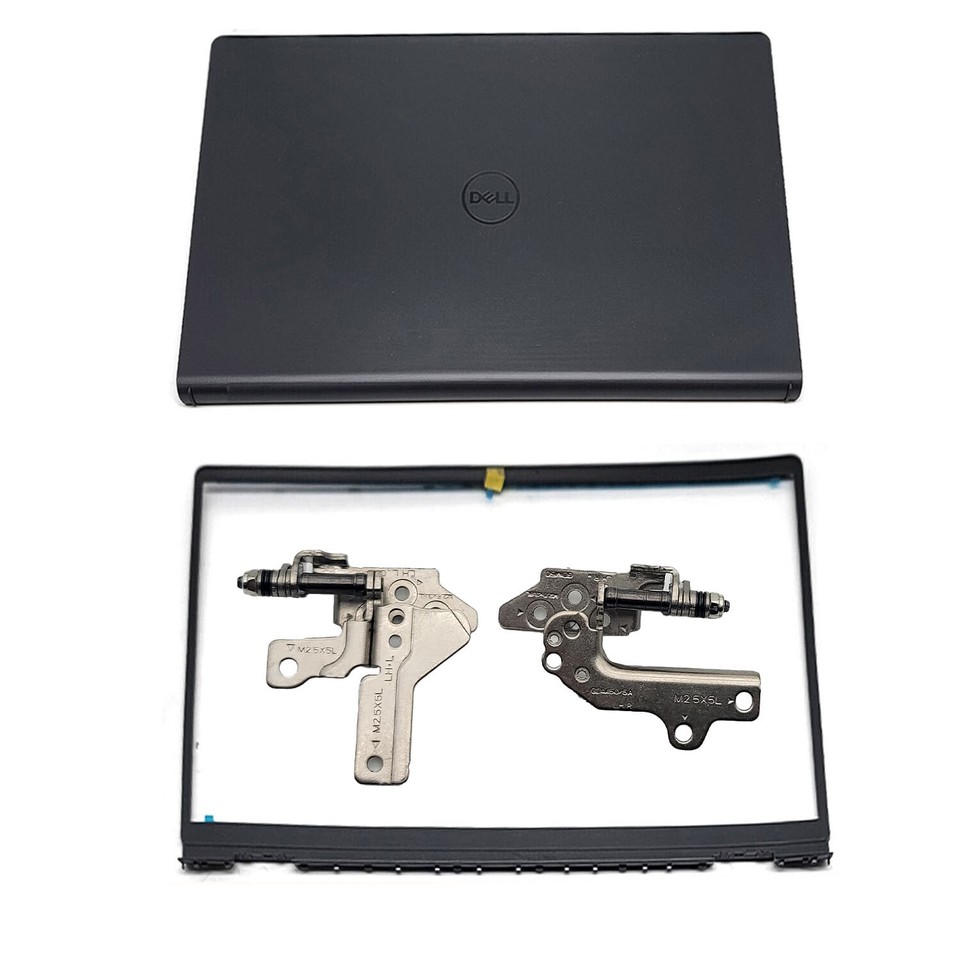 Black Back Cover Lid/ Bezel Hinges For Dell Vostro 15 3510 3520 3525 ...