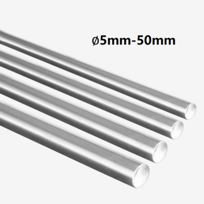 Rods Linear Shaft Chromed 45# Steel Optical Axis Ø5mm - 50mm Round Bar ...