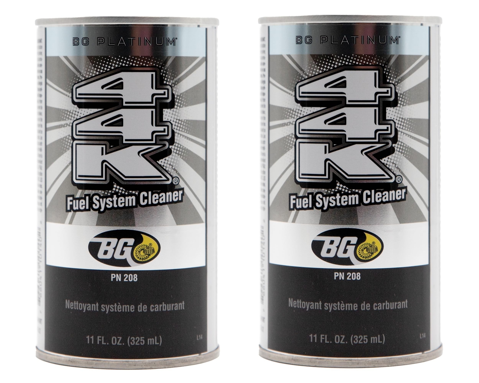 2 Pack Bg 44k Fuel System Cleaner Power Enhancer 11 Oz Cans | eBay