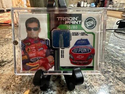 2006 VIP Tradin' Paint Drivers Silver #TPD6 Jeff Gordon 70/80 | eBay