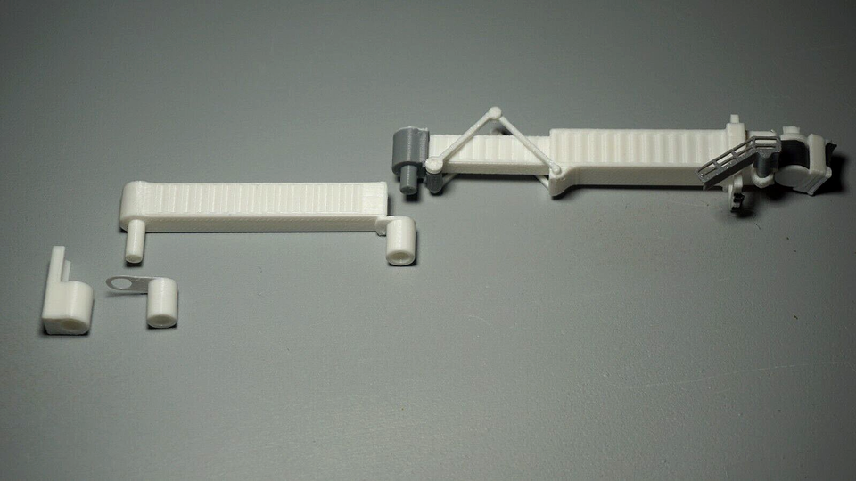 1:400 Jetbridge/ Gate extension + dual adapter | Clipper Models | eBay