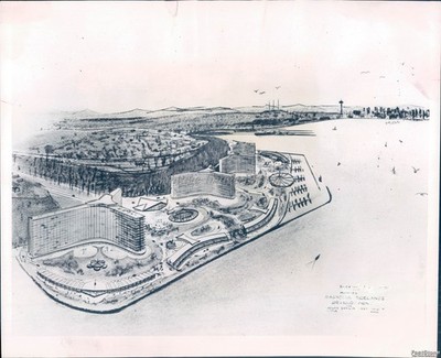 1966 Magnolia Tidelands Seattle Proposed Apartment Development Map ...
