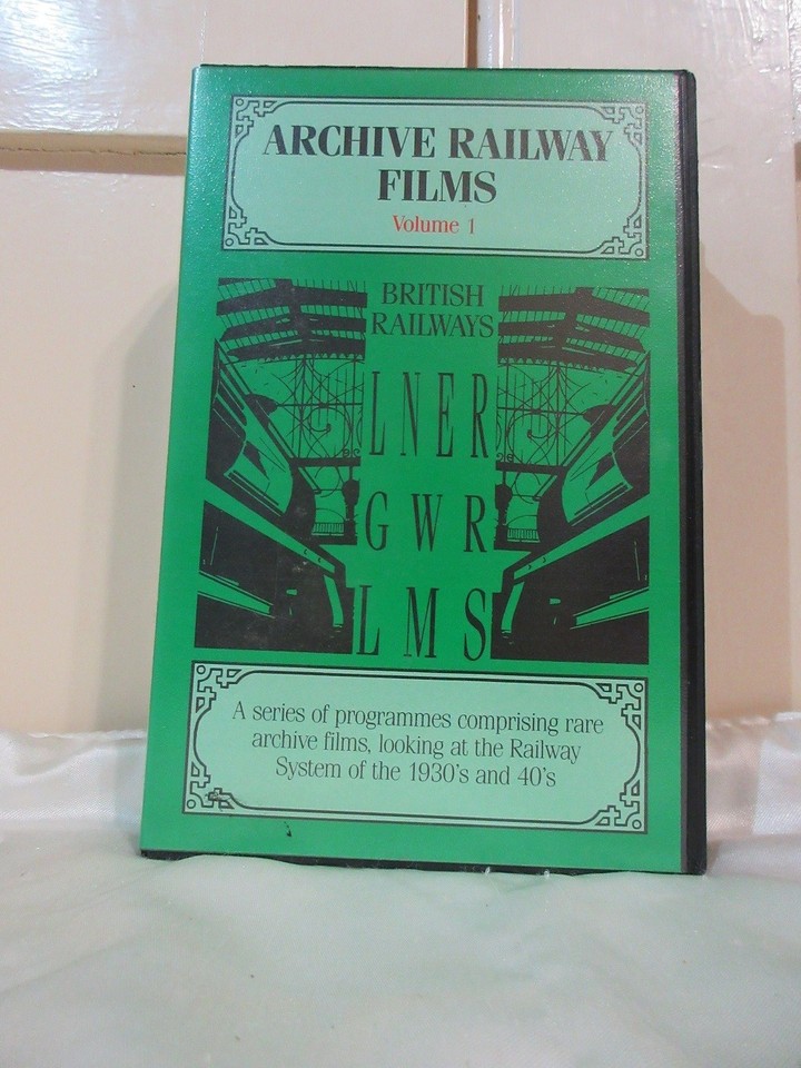 Archive Railway Films VHS: Complete Set No.1 to No. 15: LNER / GWR ...