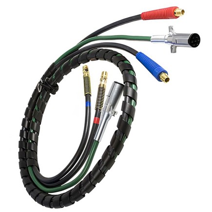 Tectran 169157S Airpower Line 15 Ft 3 In One Industry Grade Black Hoses ...