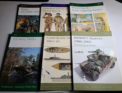 set of 7 Osprey books 359, 64, 122, 41, 113, 468, 168 | eBay
