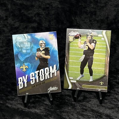 2021 Absolute Football Ian Book By Storm RC New Orleans Saints Lo T Of ...
