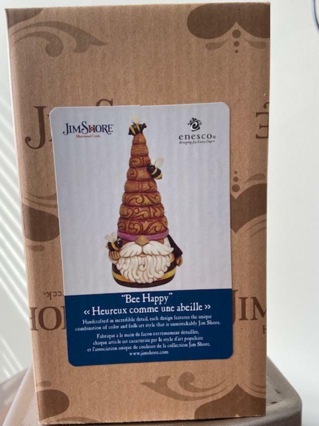 Jim Shore Bee Happy Gnome 6" Tall #6010287 (FREE SHIPPING) | eBay