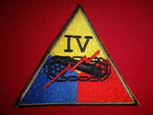 US Army IV Fourth 4th ARMORED CORPS Patch | eBay