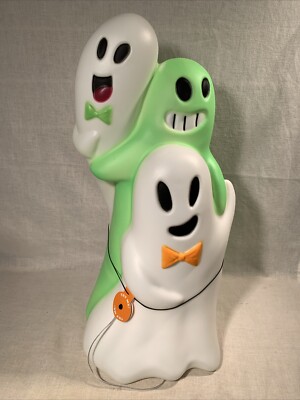 Target Halloween Ghost Blow Mold Hyde & Eek Light Up 2024 3 Ghosts** | eBay