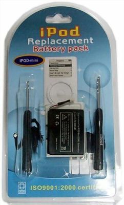 New Replacement Battery for IPOD MINI 4GB 6GB 1st 2nd Gen MP3 Player ...