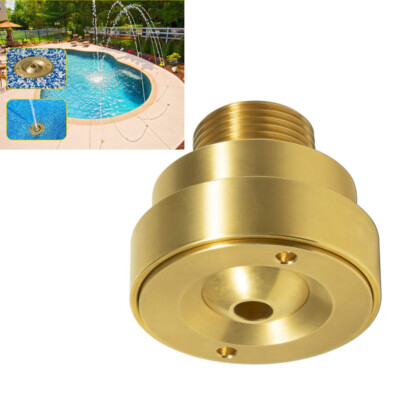 For Swimming-Pool Spa Fountain 3 Hole Pool Brass Deck Jet Nozzle with ...