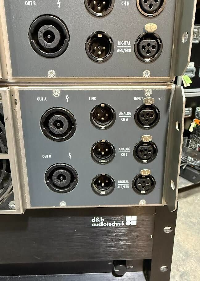 (1) D&B Audiotechnik D12 Power Amp With NL8 (True Heart Sound) | eBay