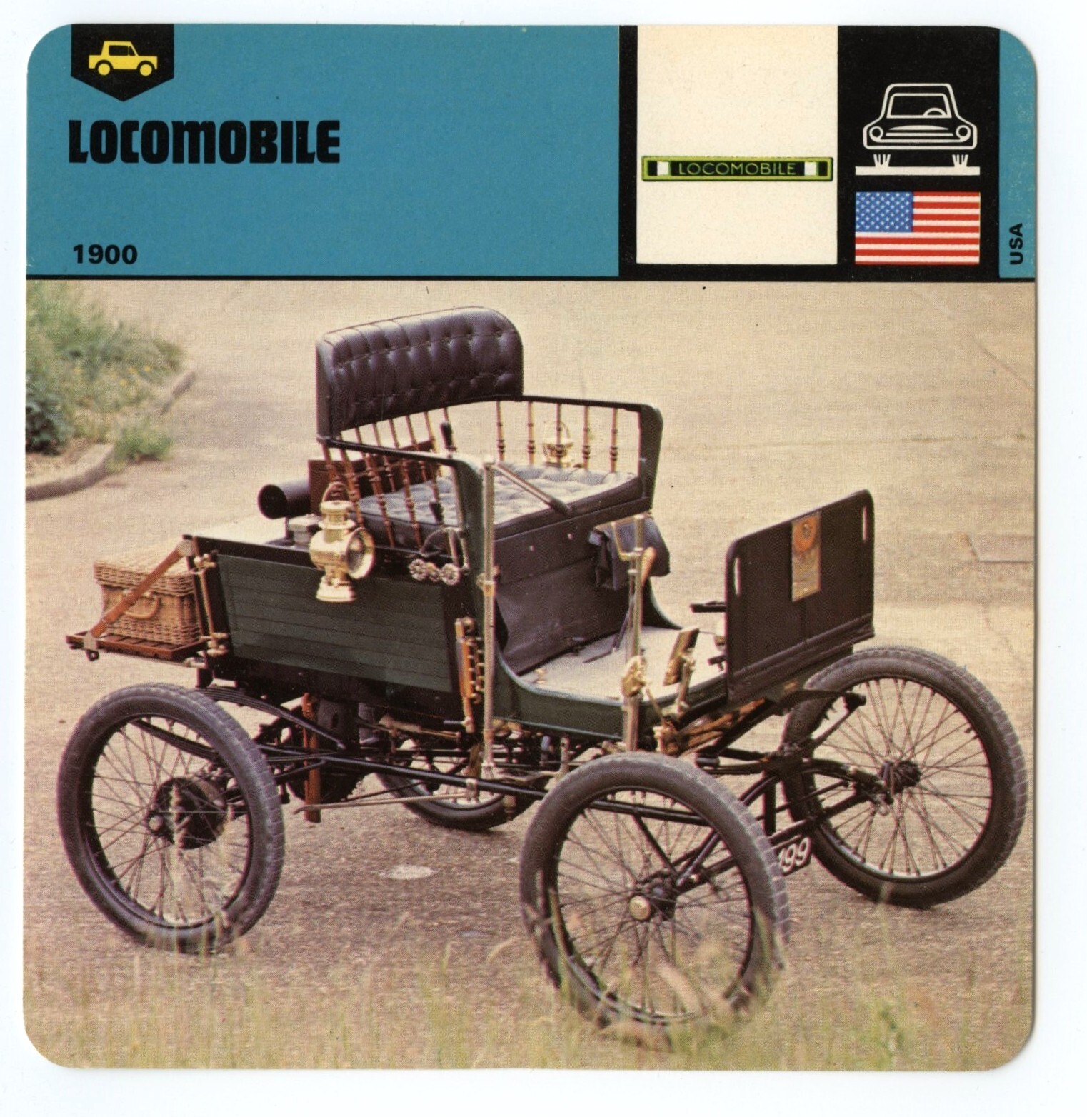 Locomobile - GT / Production Car Edito Service SA Auto Rally Card | eBay