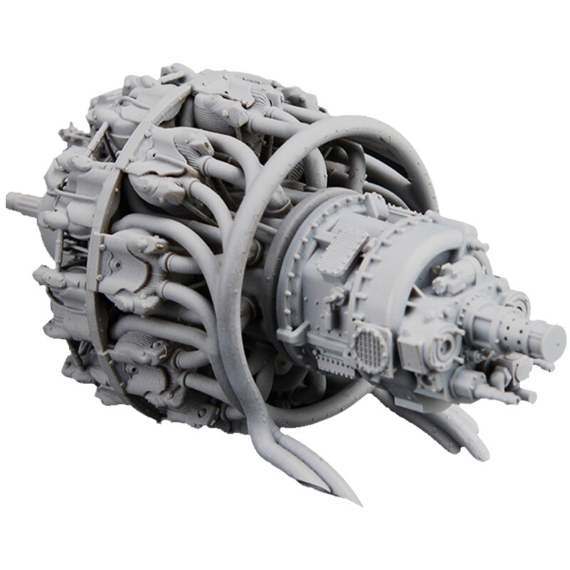 MAGIC FACTORY 1/48 7506 P&W R2800 (On The Plane Version) For 5001 F4U ...