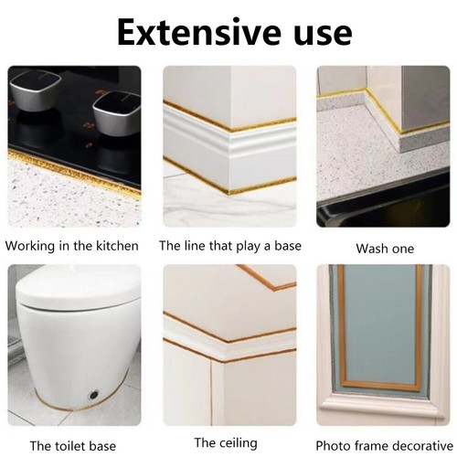 3rolls Removable Bathroom Caulk Tape Set Sealant Strip SelfWindow | eBay