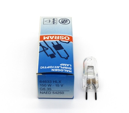 OSRAM HLX 64633 BRJ 150W 15V 15V150W G6.35 HALOGEN LAMP XENOPHOT light ...