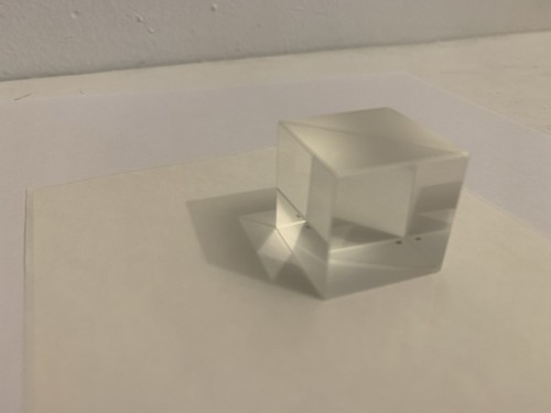 CVI PBS-1064-100 LASER LINE POLARIZING CUBE BEAMSPLITTER, 1064nm, 25 ...