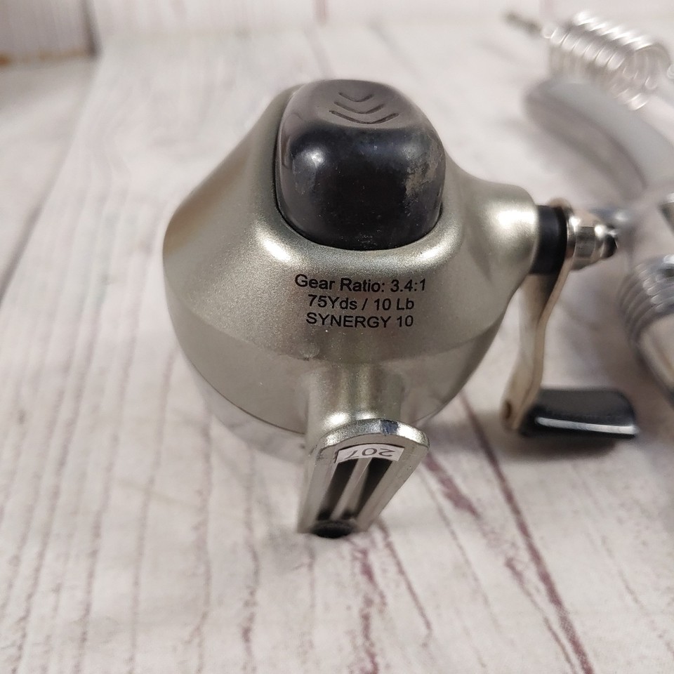 Vintage Emmrod Coil Packer Travel Fishing Pole - w/ Shakespeare Synergy ...