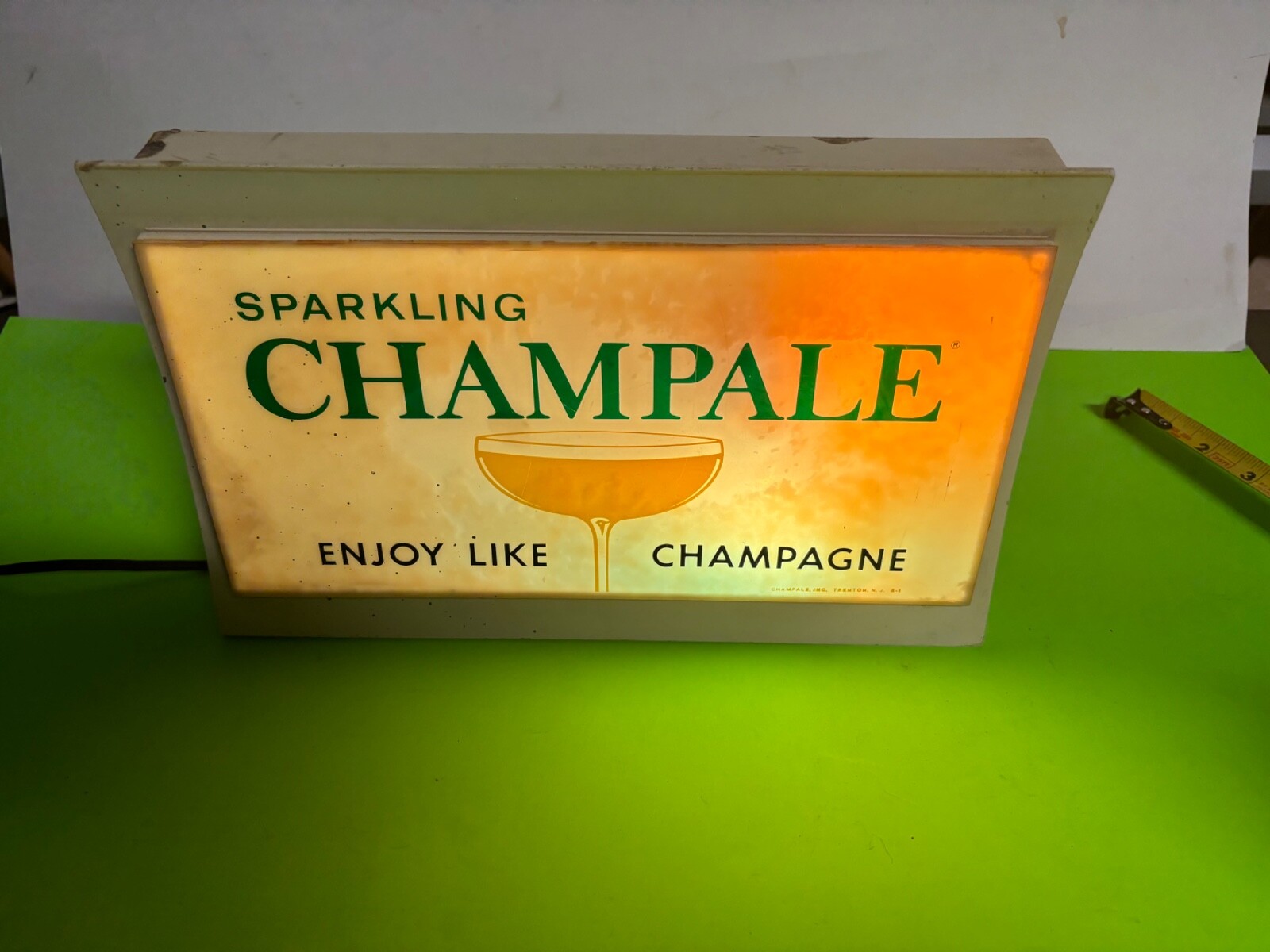Vintage 1970’s Sparkling Champale Beer Sign Color Changing Lighted 7 ...