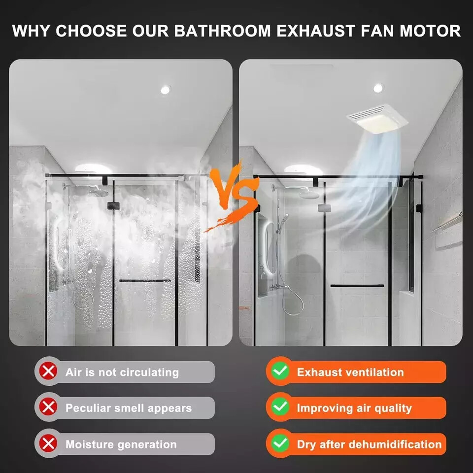 S97015162 Bathroom Exhaust Fan Motor For Broan NuTone 683-C 676-D 685 ...