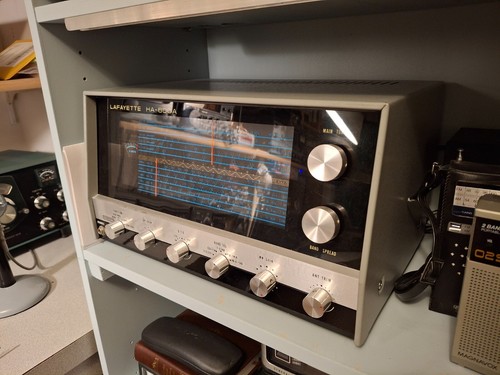 Old Antique Vintage Lafayette HA600A~Amateur&Pro Band receiver ...