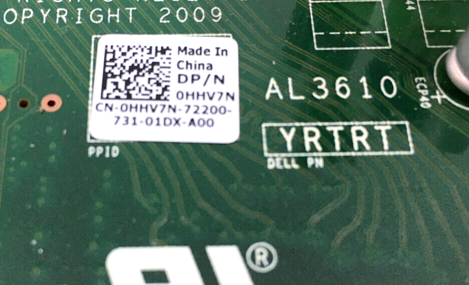 Dell Precision 5810 Tower 0HHV7N HHV7N Motherboard | Intel E5-1620 V3 ...