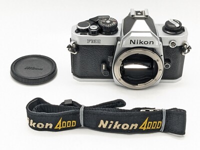 Meter OK [Exc+5] Nikon New FM2 FM2N 35mm SLR Film Camera + 4000 Strap ...