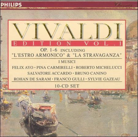 Vivaldi Edition, Vol. 1: Op. 1-6 (CD, Sep-1997, 10 Discs, Philips) for ...