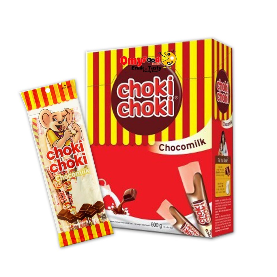 CHOKI CHOKI Malaysia Chocolate Paste/ChocoMilk/ChocoCashew - 1 box x60 ...