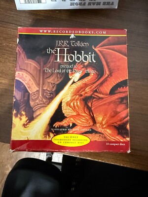 The Hobbit Audiobook 10 CD JRR Tolkien Narrated by Rob Inglis | eBay