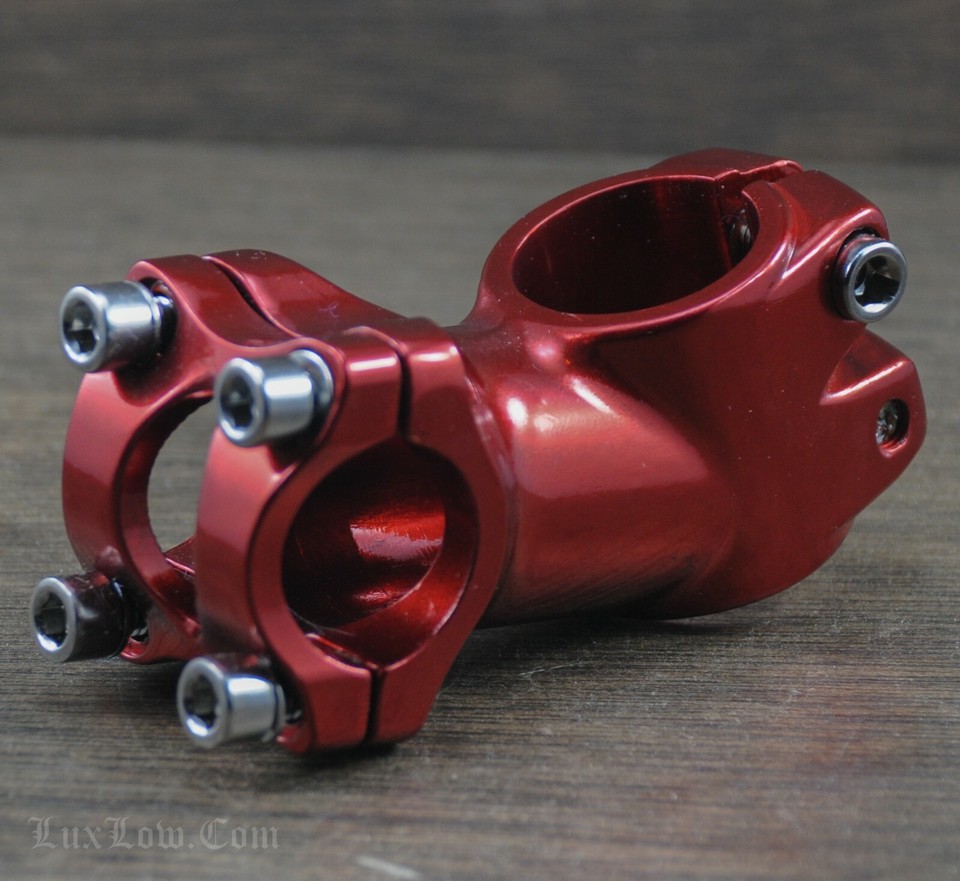 1 1/8" Track Road Bike Threadless STEM 60mm 25° MTB Cruiser Bicycle 1 ...