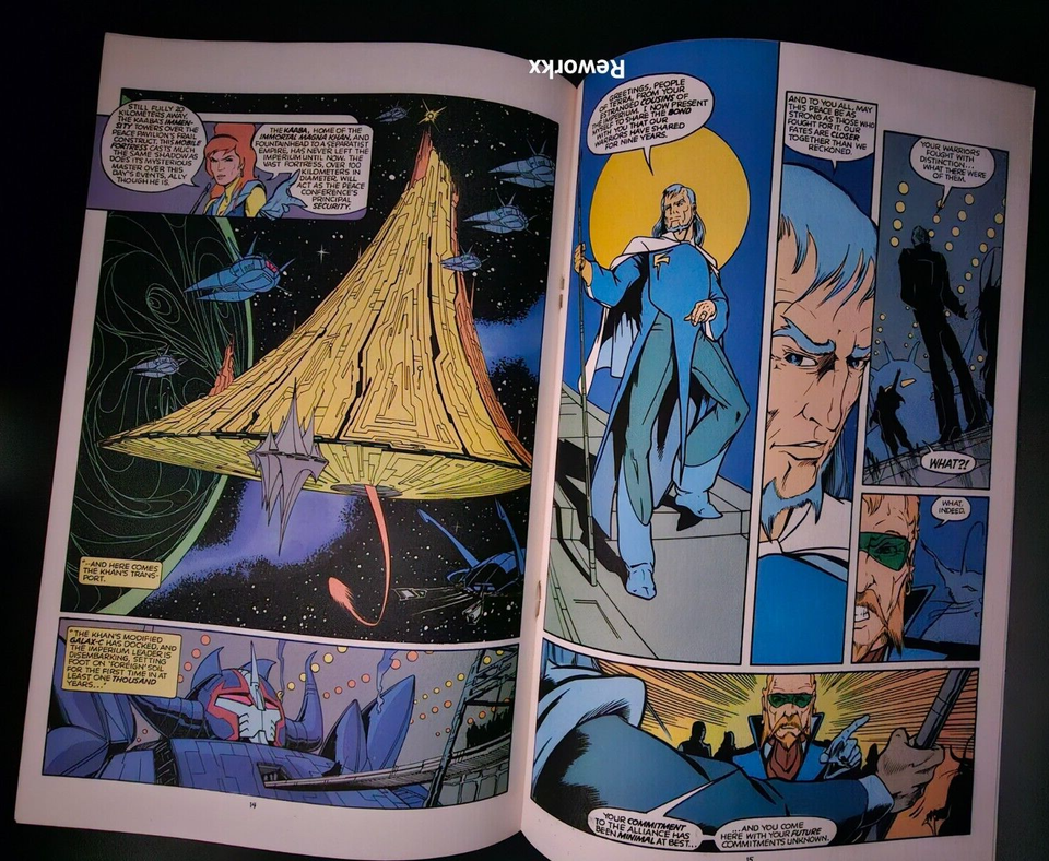 DYNAMO JOE No. 15 - 1First Comics 1986 "Pax Procyon" RAW DOug Rice ...