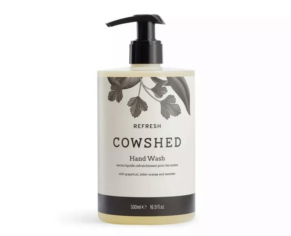 Set Of 2 Cowshed Refresh Hand Wash & Hand Cream 500ml Grapefruit ...
