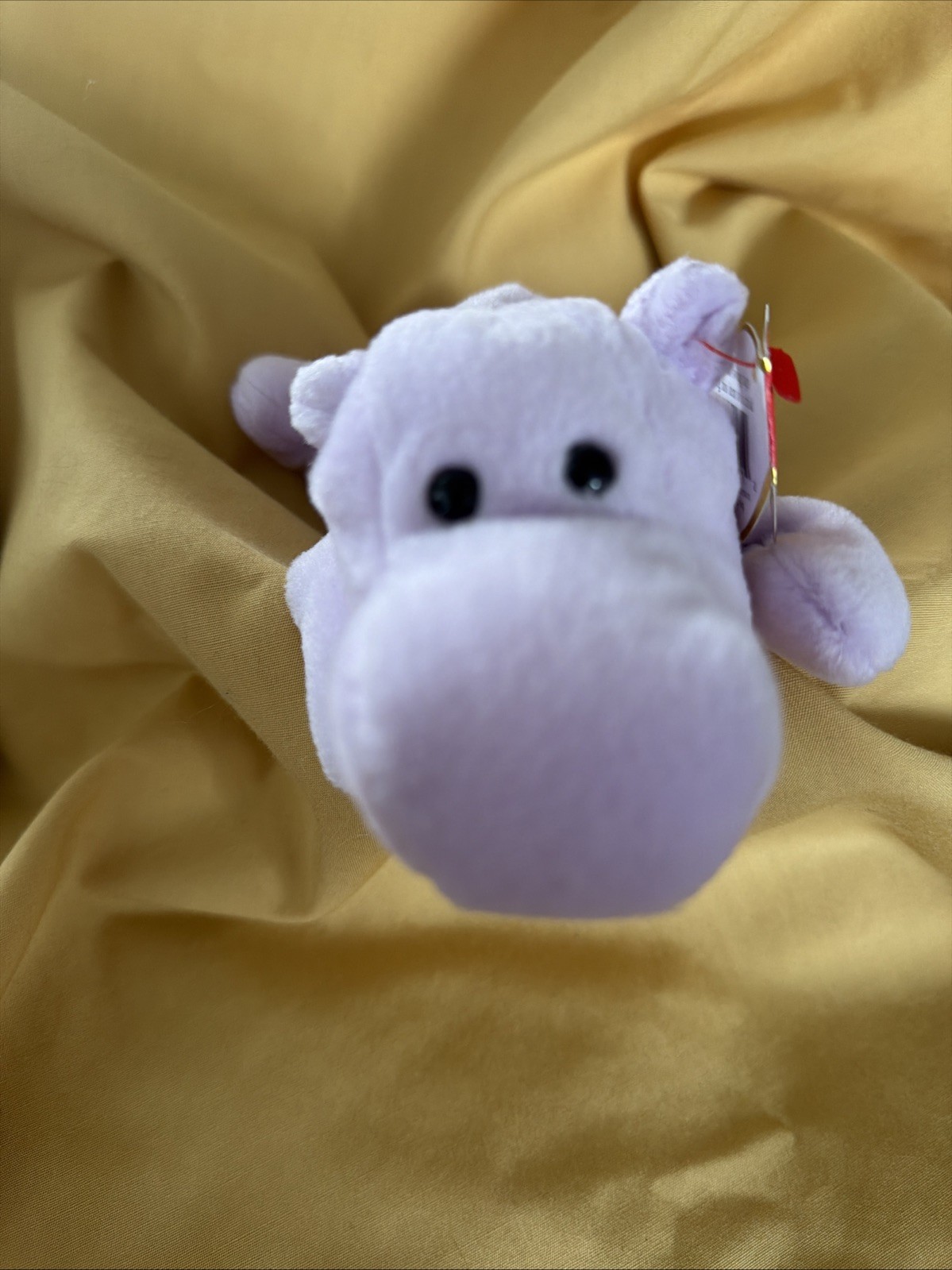 Ty Beanie Baby Happy the Hippopotamus - Lavender NWT 783719842283| eBay