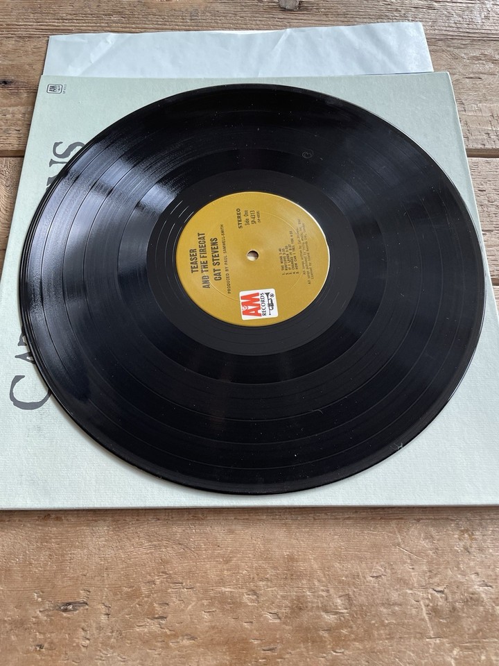 Cat Stevens: Teaser and The Firecat vinyl LP VG+ 1971 A&M Records SP ...
